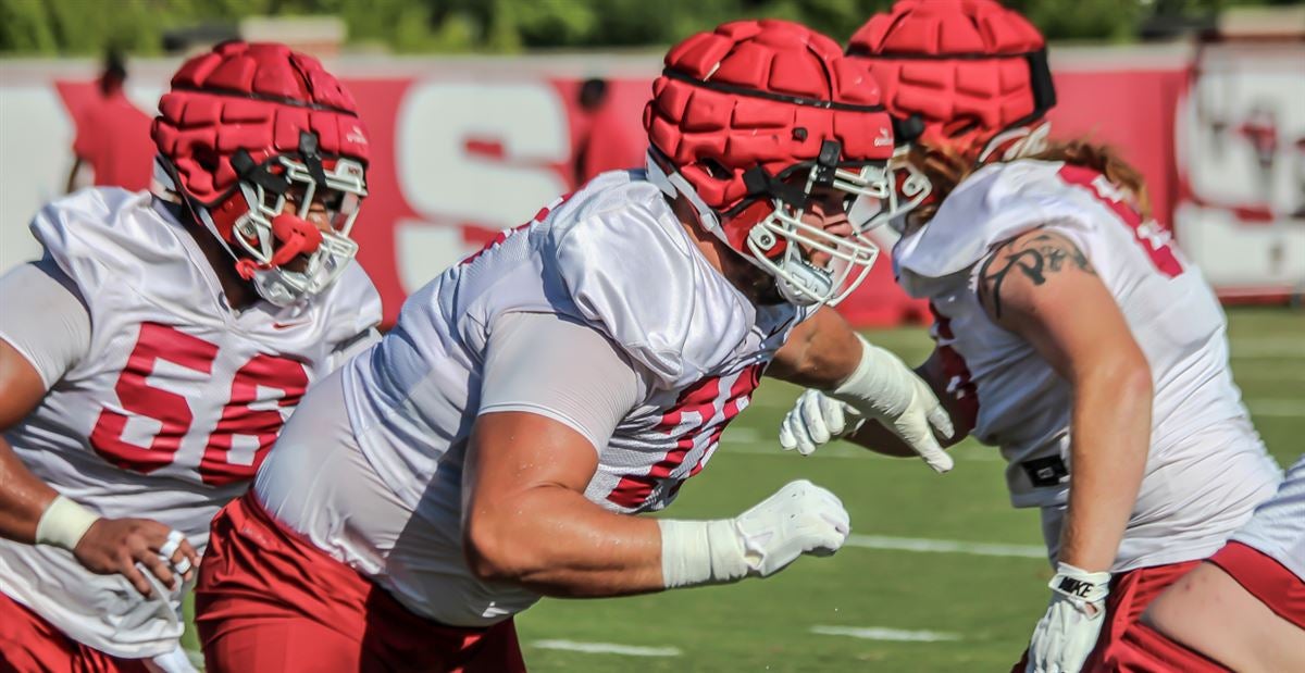 Breaking down Arkansas offensive line numbers