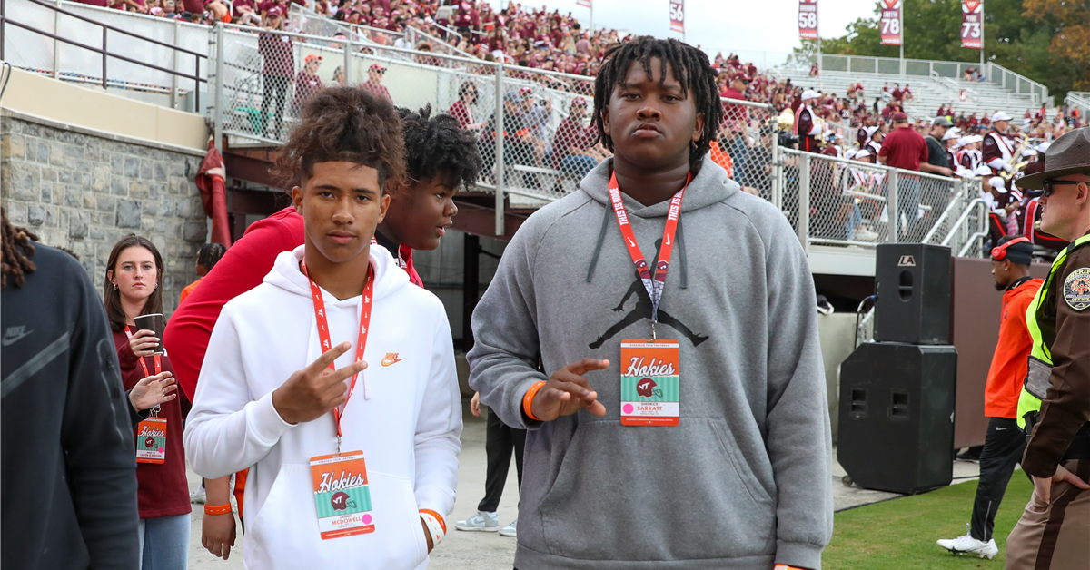 Virginia Tech stopped by and offered SC 2025 OL Shedrick Sarratt Jr on ...