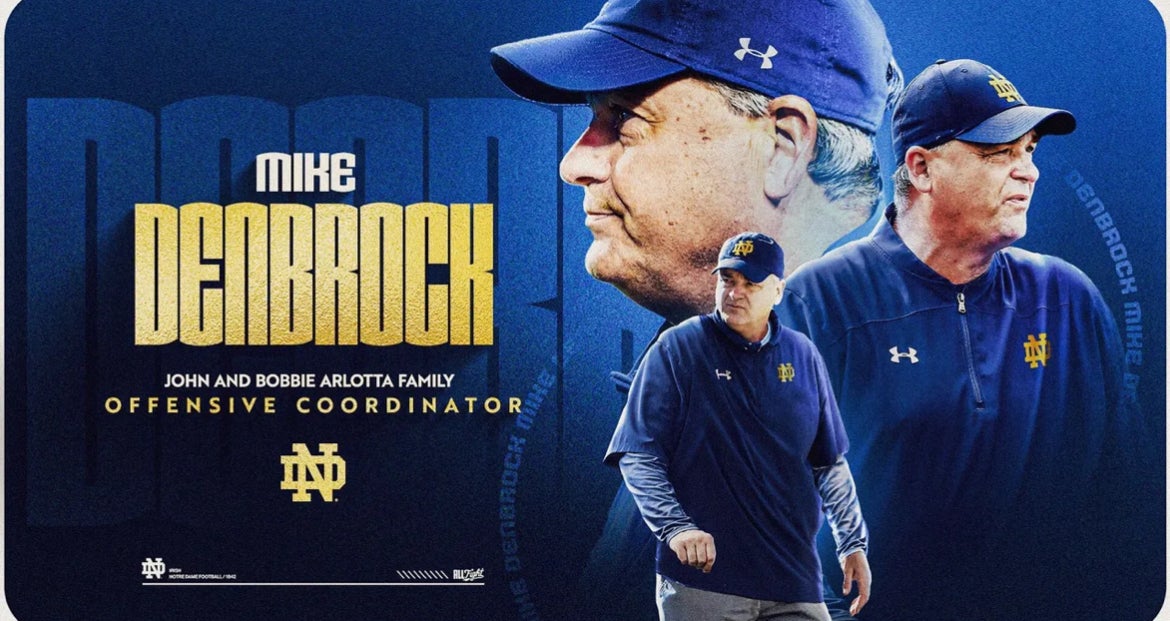 OFFICIAL: Mike Denbrock to Notre Dame as Offensive Coordinator