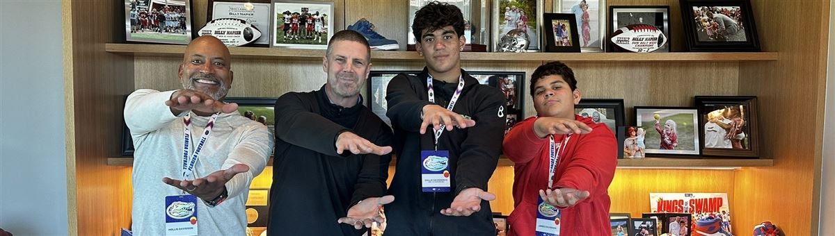 Gators help their cause with Peach State TE Hollis Davidson during visit