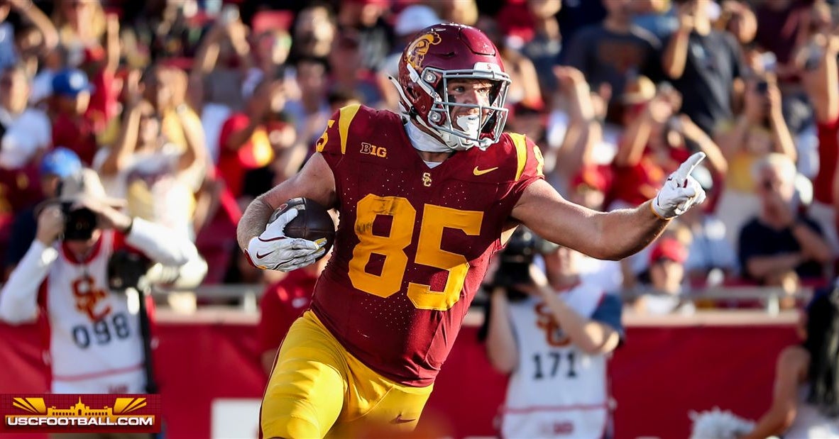 USC TE Walker Lyons breaks down position's strong early start