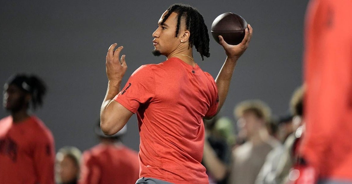 Watch: Ohio State's C.J. Stroud puts on a throwing clinic at Buckeyes ...