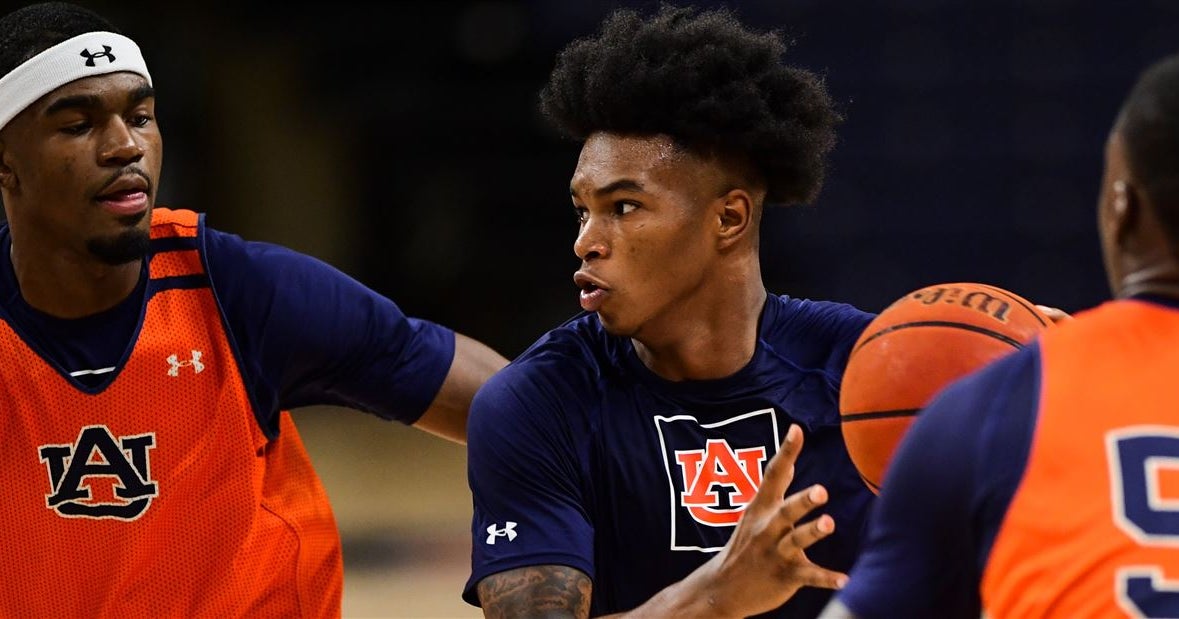 Updated measurables for 2020-21 Auburn basketball roster