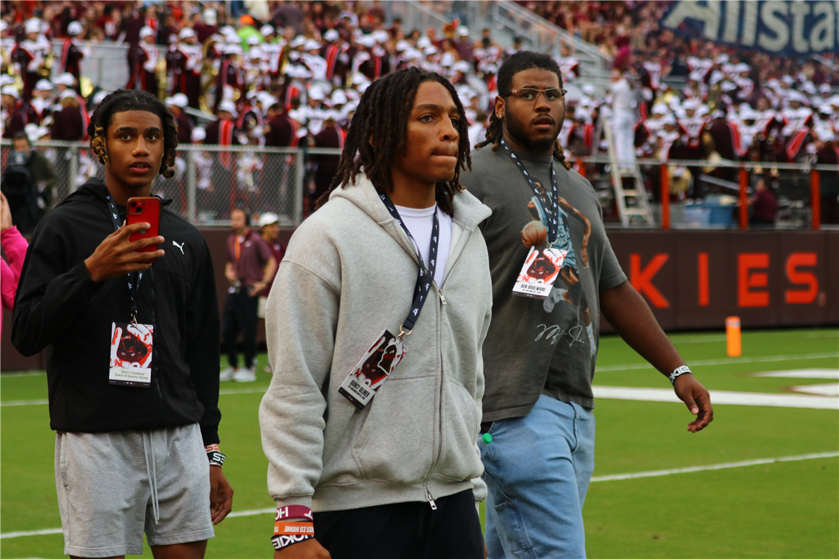 Photos: Recruits in attendance as Virginia Tech hosted Vanderbilt
