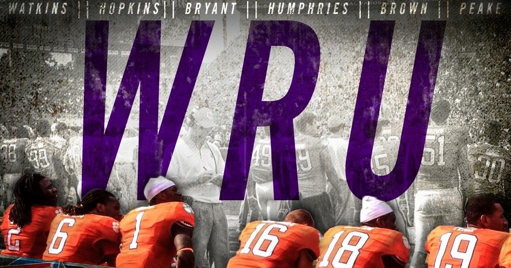 The Verdict is in: Clemson is #WRU