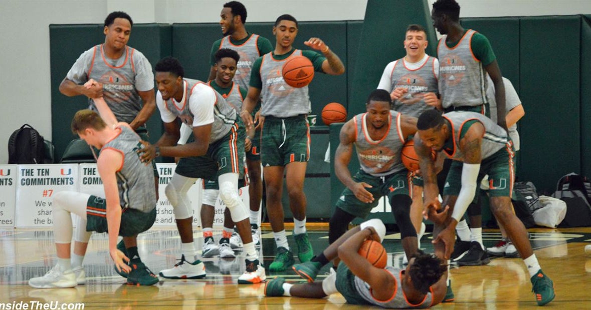 PHOTOS: Miami Hurricanes Basketball Practice 10/23