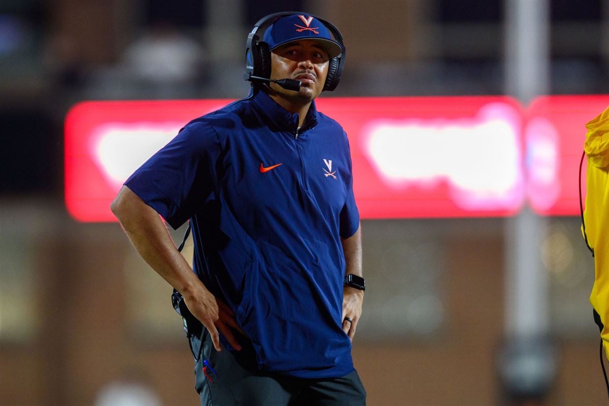 Everything Virginia head coach Tony Elliott said after loss to Maryland