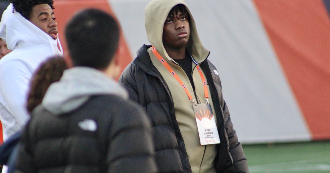 Three-star 2026 Brother Rice DL King Liggins recaps spring visit to ...