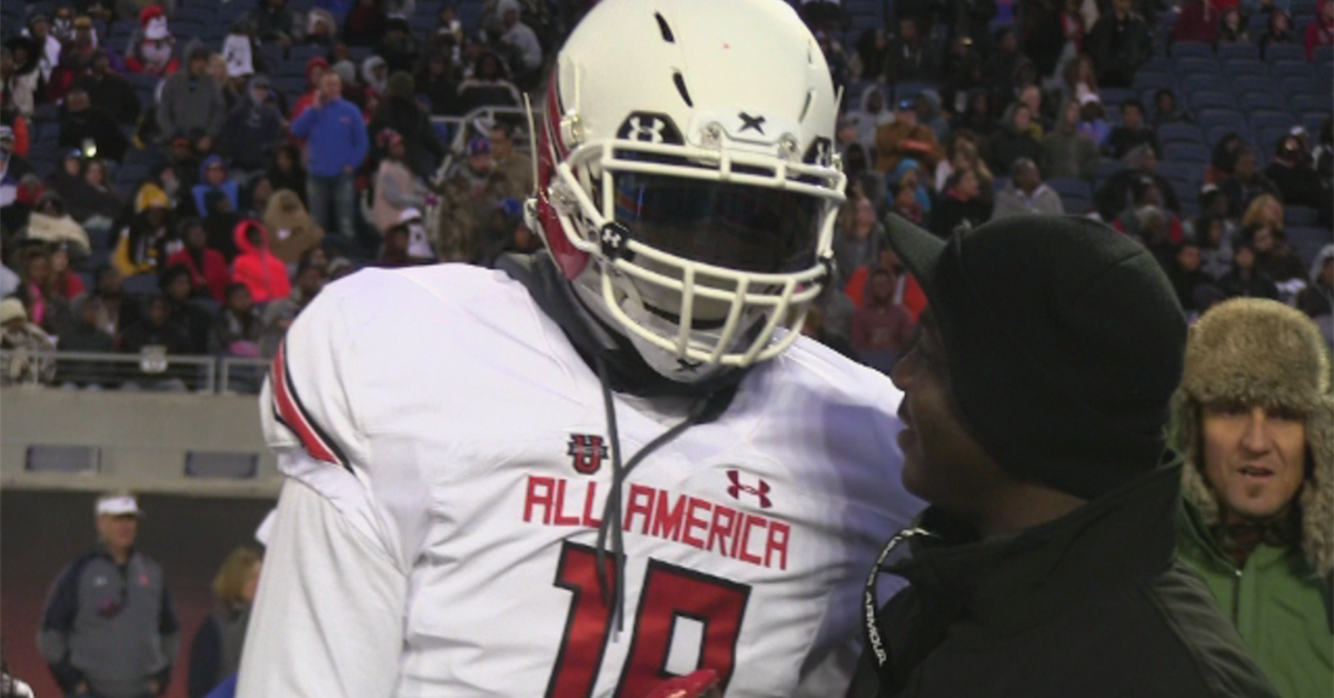 'Bama signee Jordan Davis had no idea of father's surprise visit