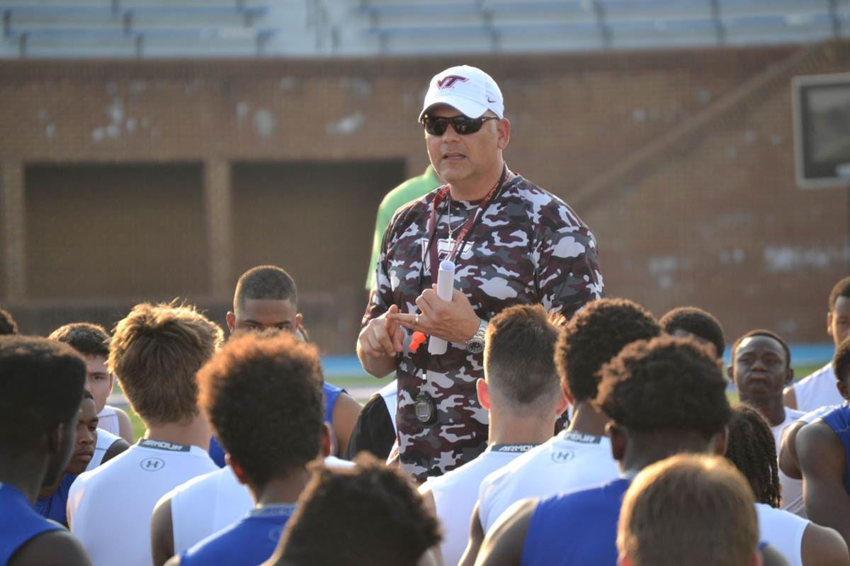 PHOTOS: Virginia Tech Camp with Hampton University