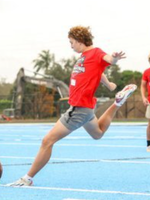 Cooper Helmke, St Martin's Episcopal School, Kicker