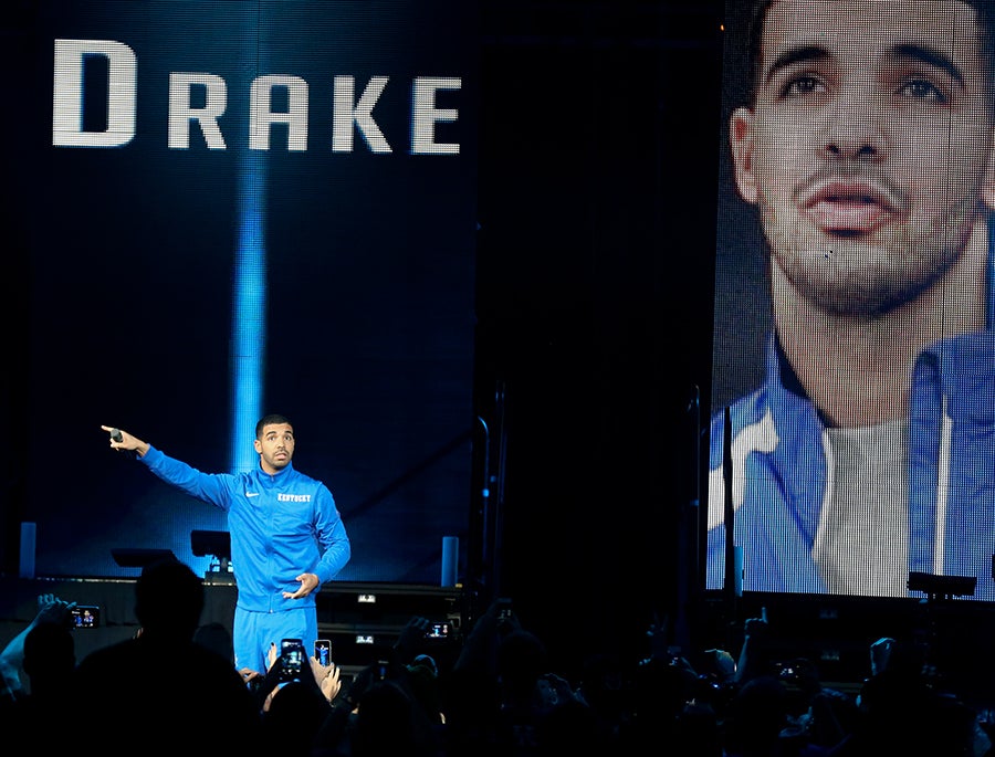 Drake: 'I rock Kentucky blue'