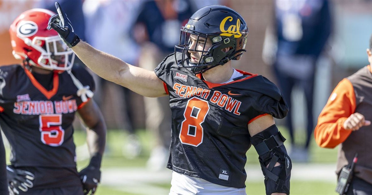 Cal's Jackson Sirmon earns praise at Senior Bowl