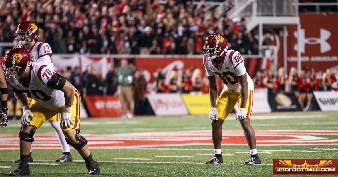 USC participation chart, formation breakdown from loss at Utah