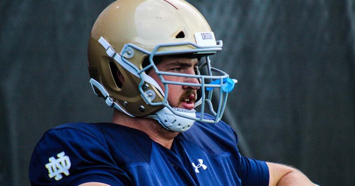 Notre Dame OL Cole Mabry Going on Medical Scholarship