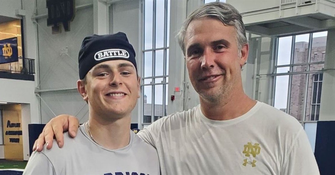 2028 QB Henry Ade Hopes to Return to Notre Dame This Fall Following ...
