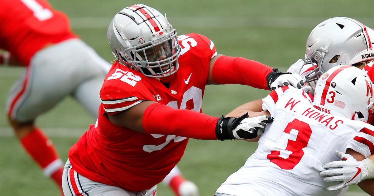 Ohio State's Wyatt Davis named Big Ten Offensive Lineman of Year