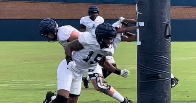 Virginia defensive end Chico Bennett ready to bring 'chaos'