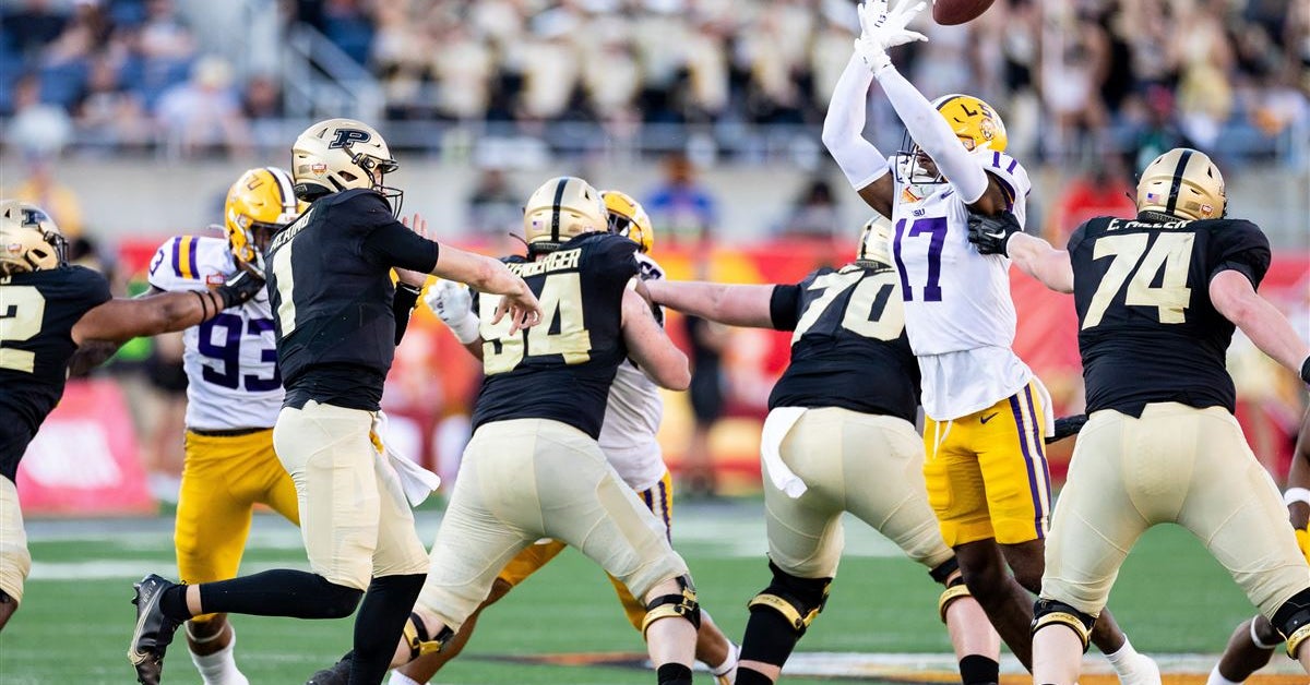 LSU defensive end Zavier Carter enters transfer portal