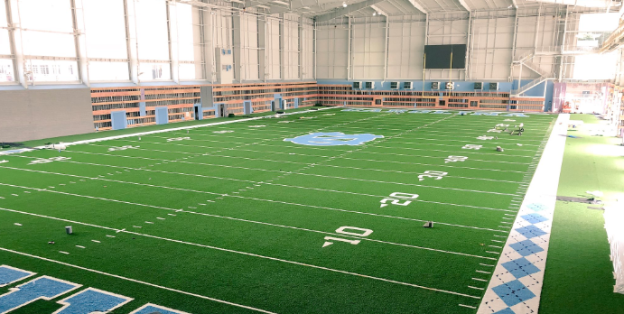 First Look: Inside UNC's New Indoor Facility