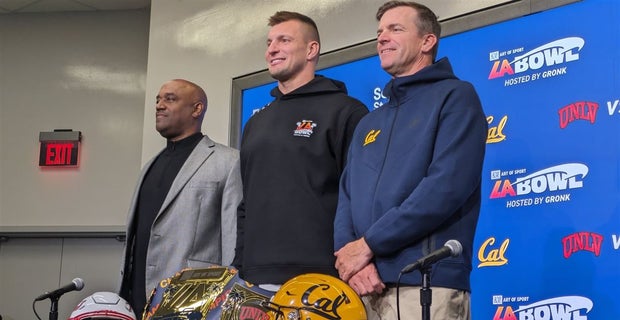 Coach Wilcox, Gronk preview Cal's LA Bowl game vs UNLV