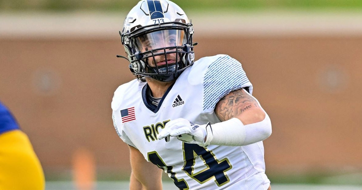 Rice LB transfer Aidan Siano joins Texas A&M as preferred walk-on