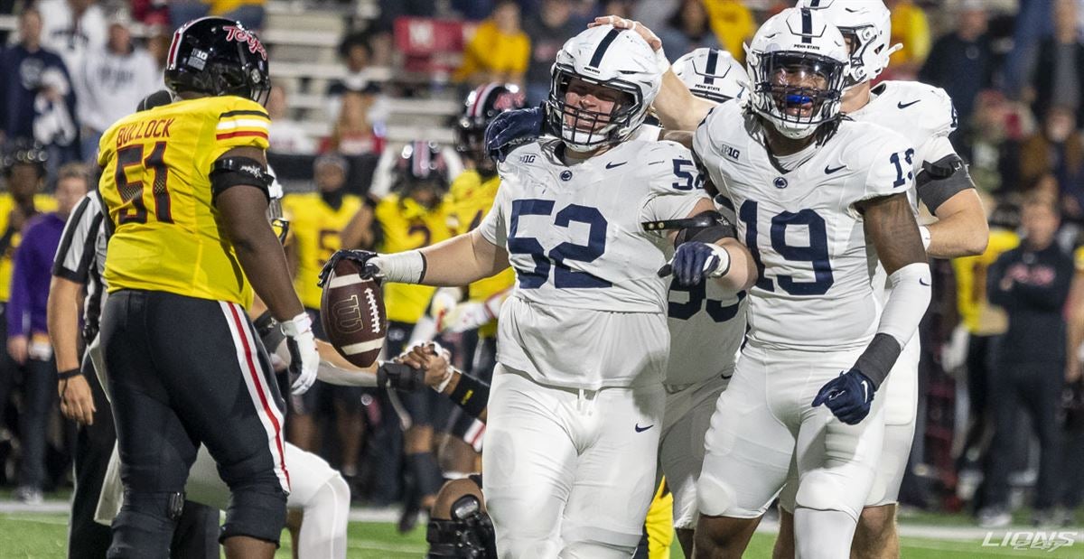 Former Penn State defensive tackle Jordan van den Berg announces ...