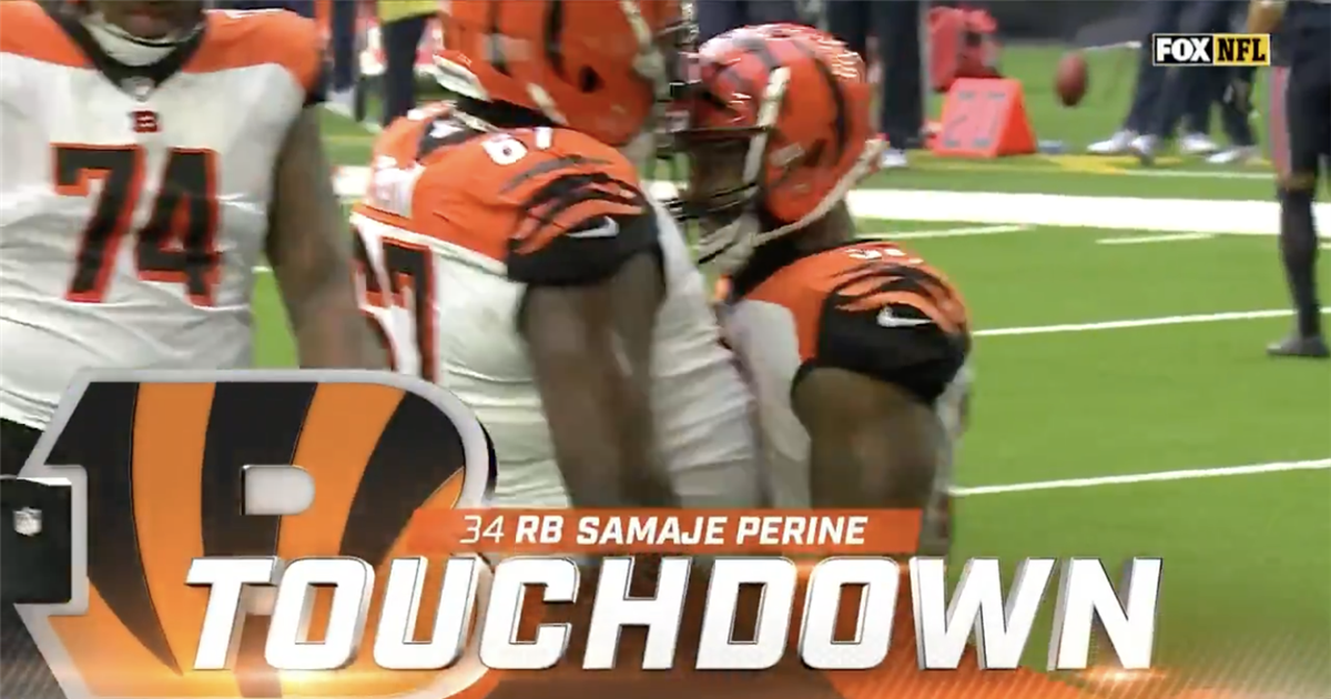 WATCH: Samaje Perine scores game-winning TD for Bengals