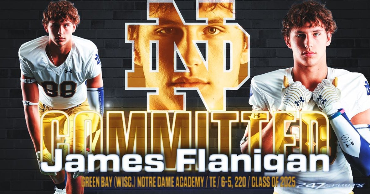 BREAKING: Four-Star TE James Flanigan Commits to Notre Dame