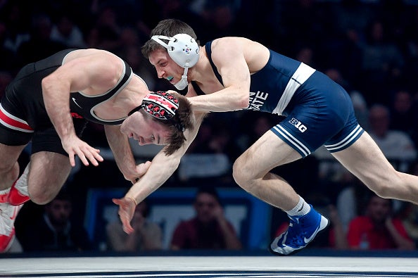 Penn State's Nick Lee wins Big Ten wrestler of the week
