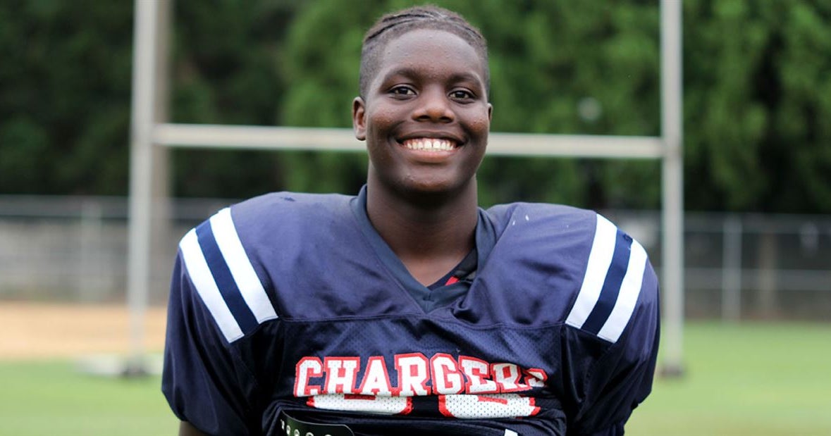 Top247's No. 1 recruit in OT David Sanders Jr. talks weekend Georgia visit