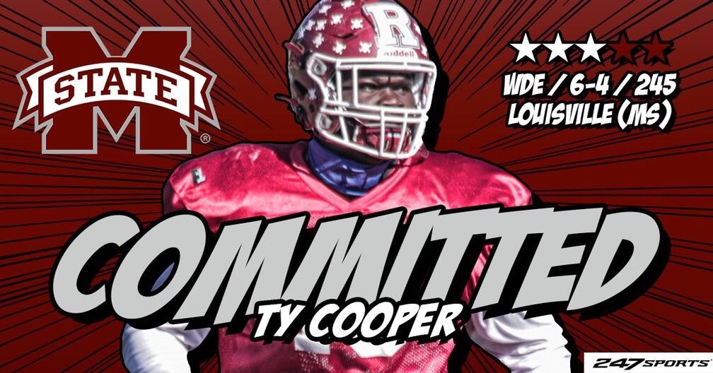 2021 defensive end Ty Cooper breaks down Mississippi State decision