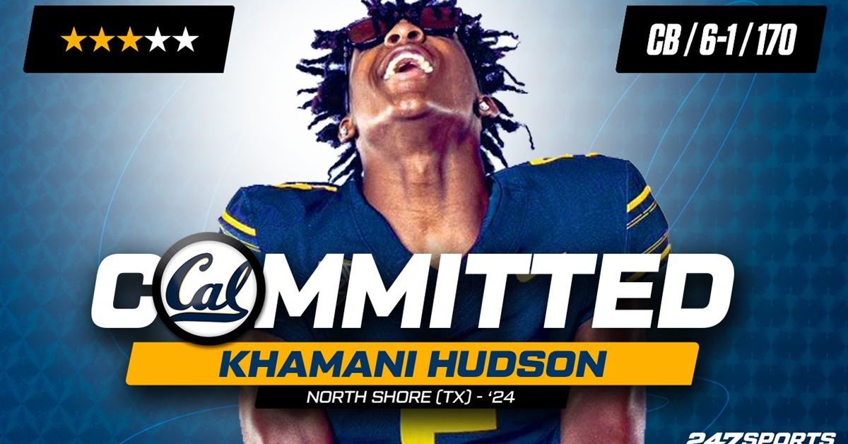 Cal lands Texas cornerback prospect Khamani Hudson
