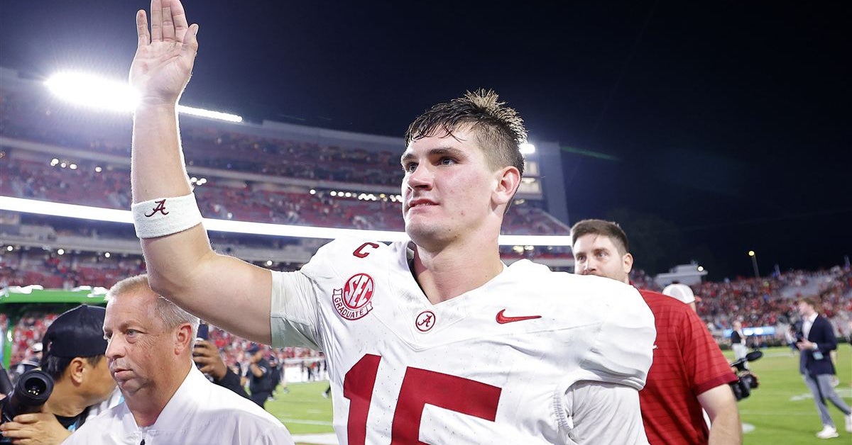 Everything Ty Simpson said after Alabama's 24-21 win over Georgia