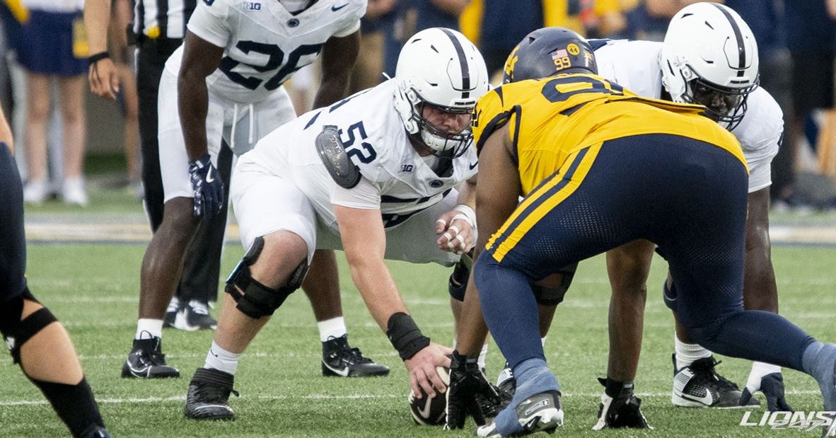 Nittany Lion fans honor Dominic Rulli as the Penn State Player of the ...