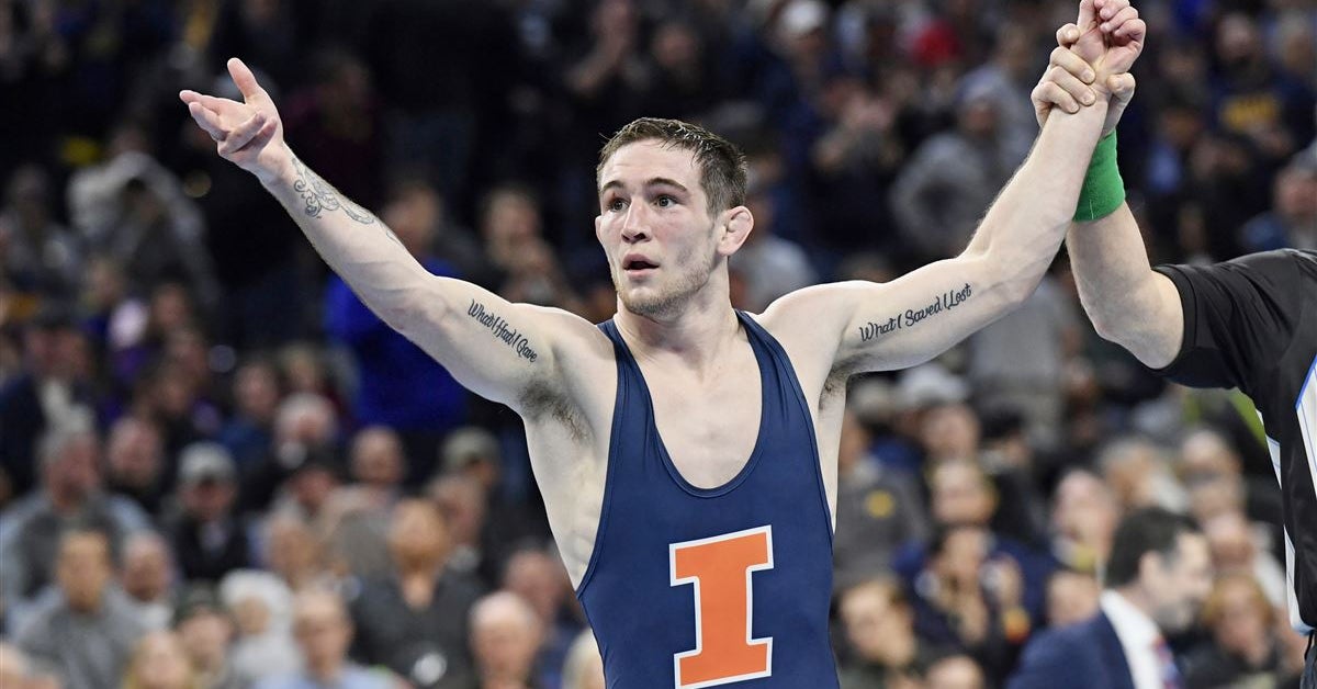 Illini wrestler Lucas Byrd reaches national title high he's long chased ...
