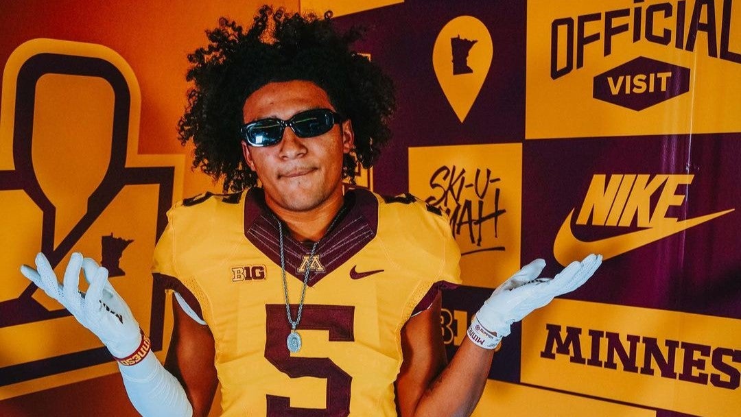 2024 Canadian WR Dallas Sims loves his Minnesota official visit