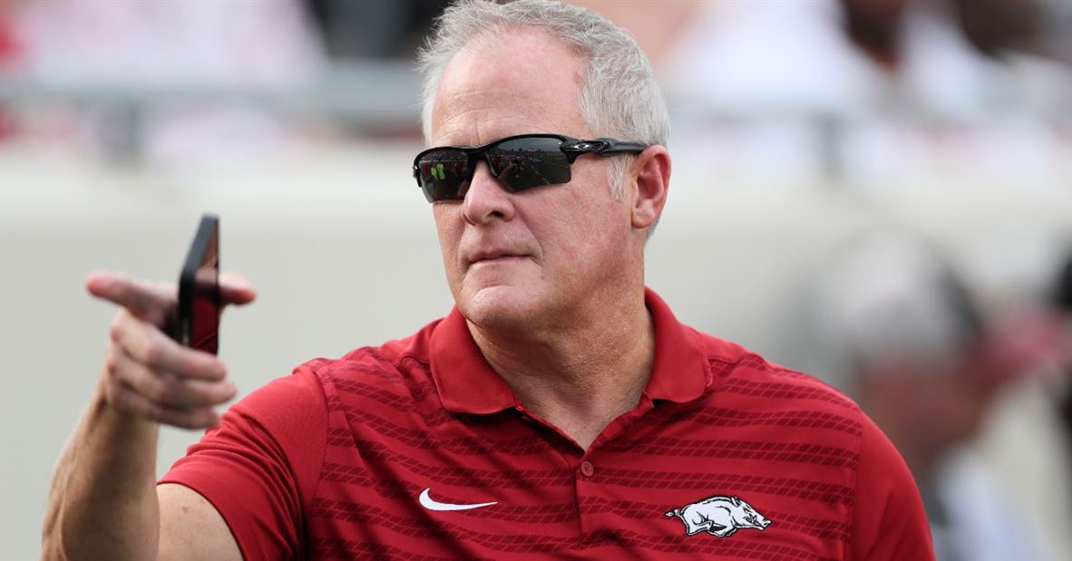 Hunter Yurachek dishes on state of Arkansas athletics at Touchdown Club
