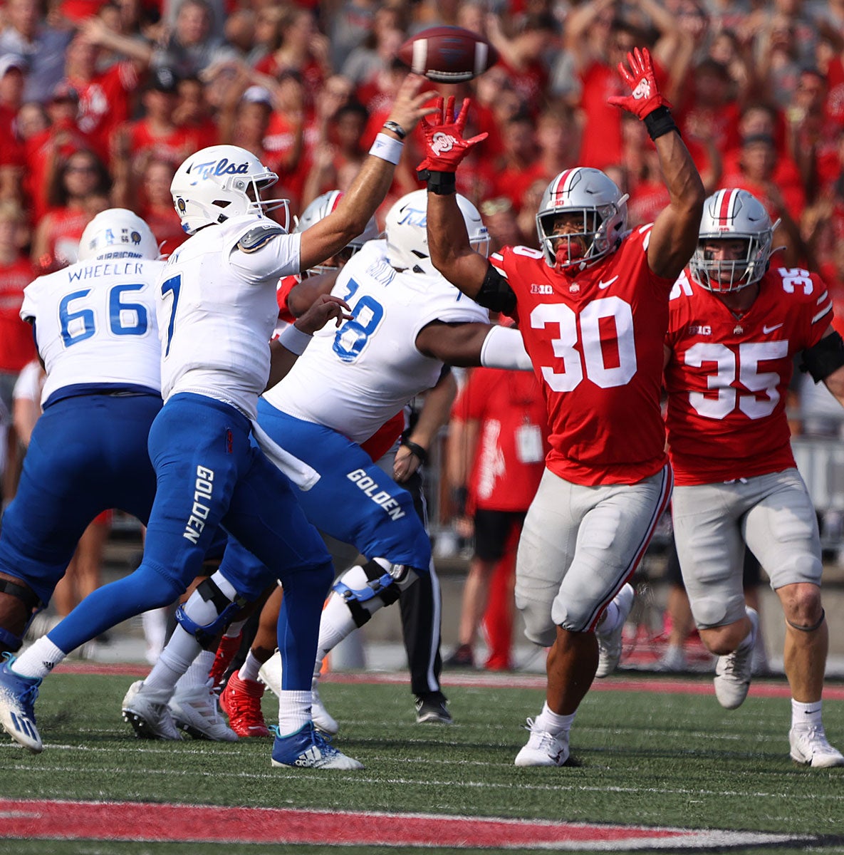 Sights and Sounds: Buckeyes eventually put Tulsa away on steamy day