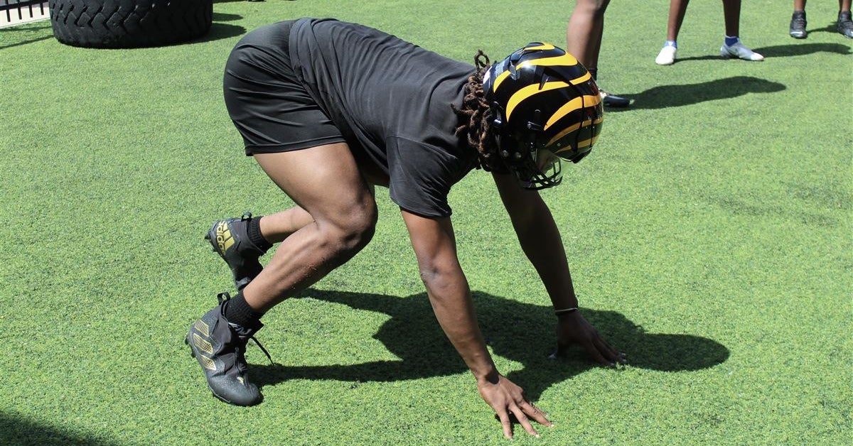 Ohio DE Brandon Caesar on Ohio State scholarship offer and making his ...