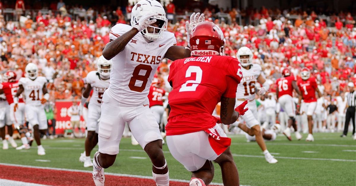 Texas trends for Houston WR Matthew Golden on Transfer Portal Crystal Ball