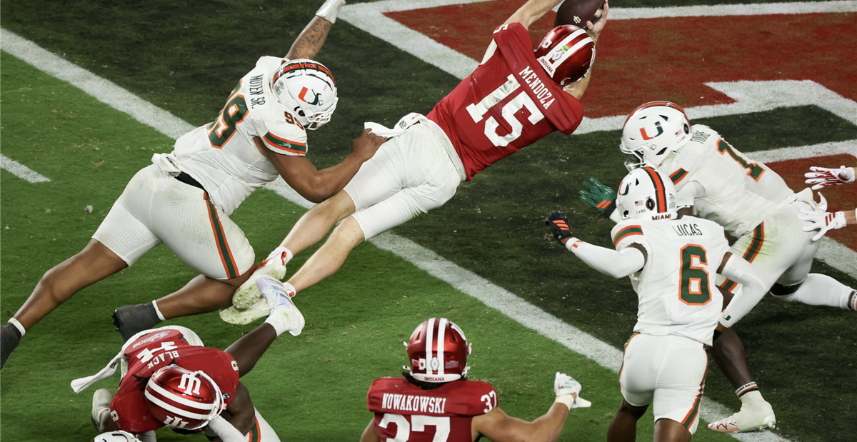 More Mendoza Magic: A fourth-down TD run in the national title game is ...