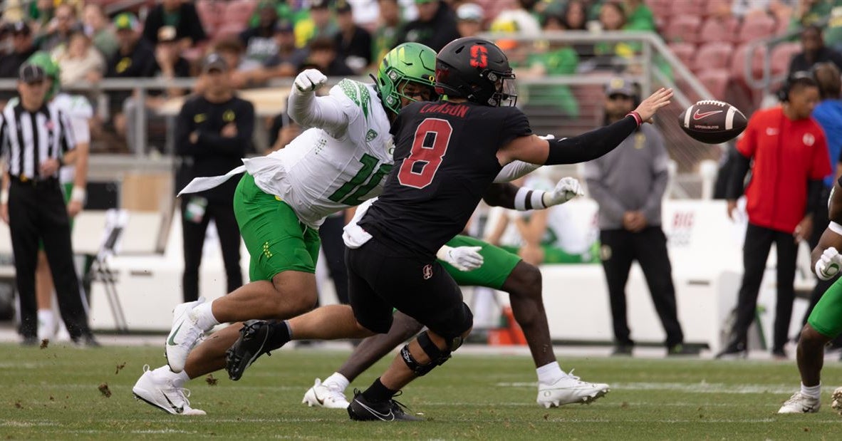 Where Oregon currently stands at outside linebacker for 2024 and how ...