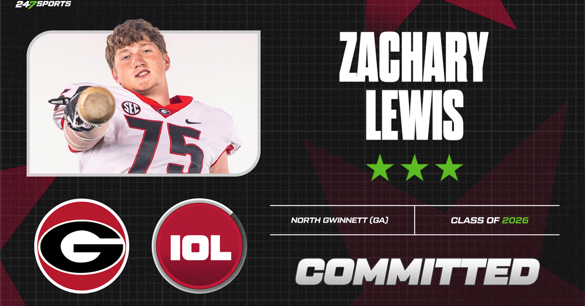 Born to be a Dawg: Lifelong fan Zach Lewis commits to Georgia over ...