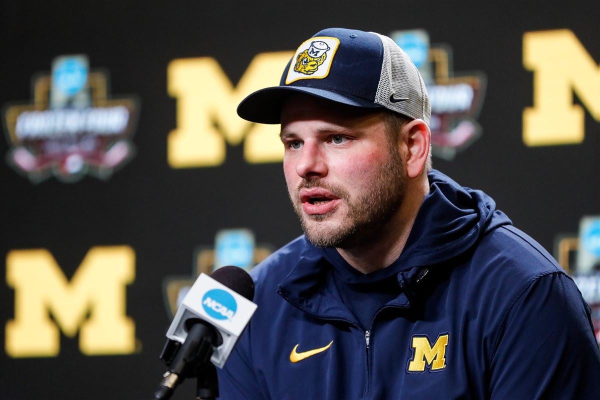 Michigan coach Brandon Naurato discusses Wolverines' road to Frozen ...