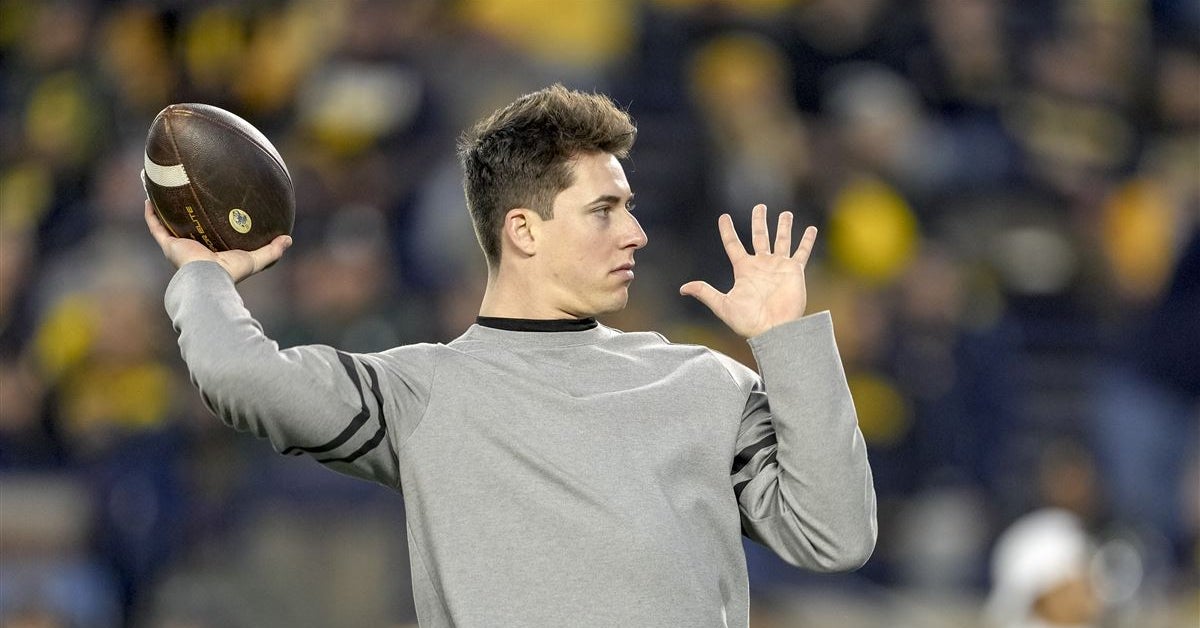 Michigan QB transfer Cade McNamara 'impressed the hell out of' Iowa ...