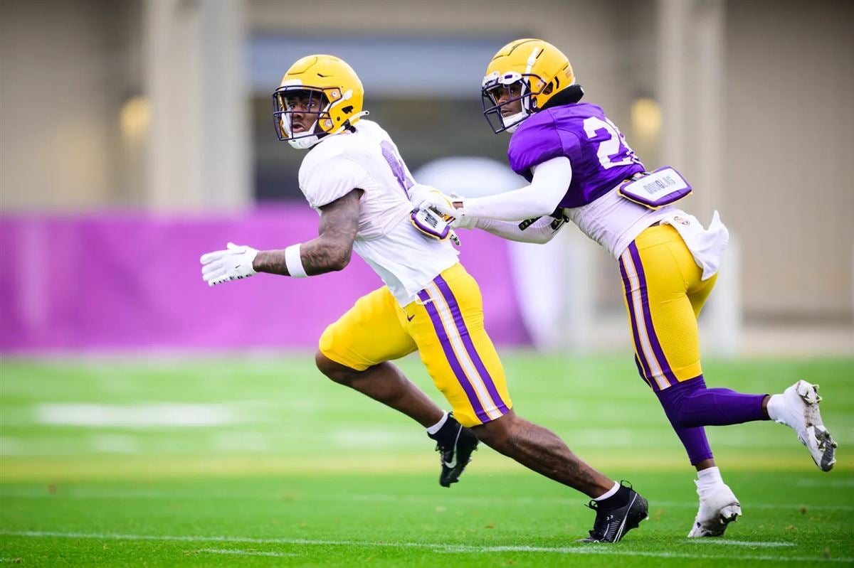 Highlights: LSU quarterbacks get some work as spring ball continues