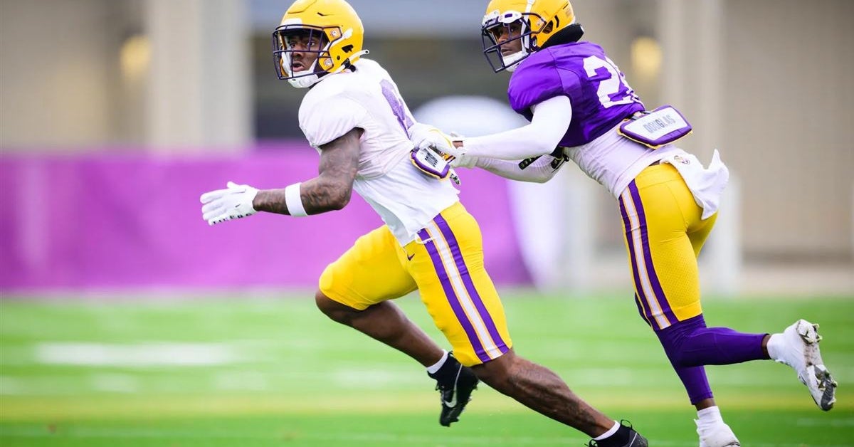 Highlights: LSU quarterbacks get some work as spring ball continues