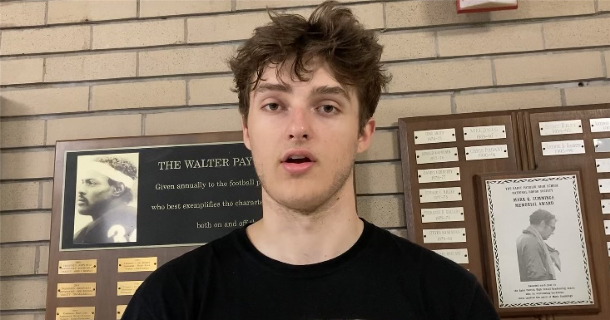 WATCH: Iowa commit Owen Freeman talks new high school, off-season ...