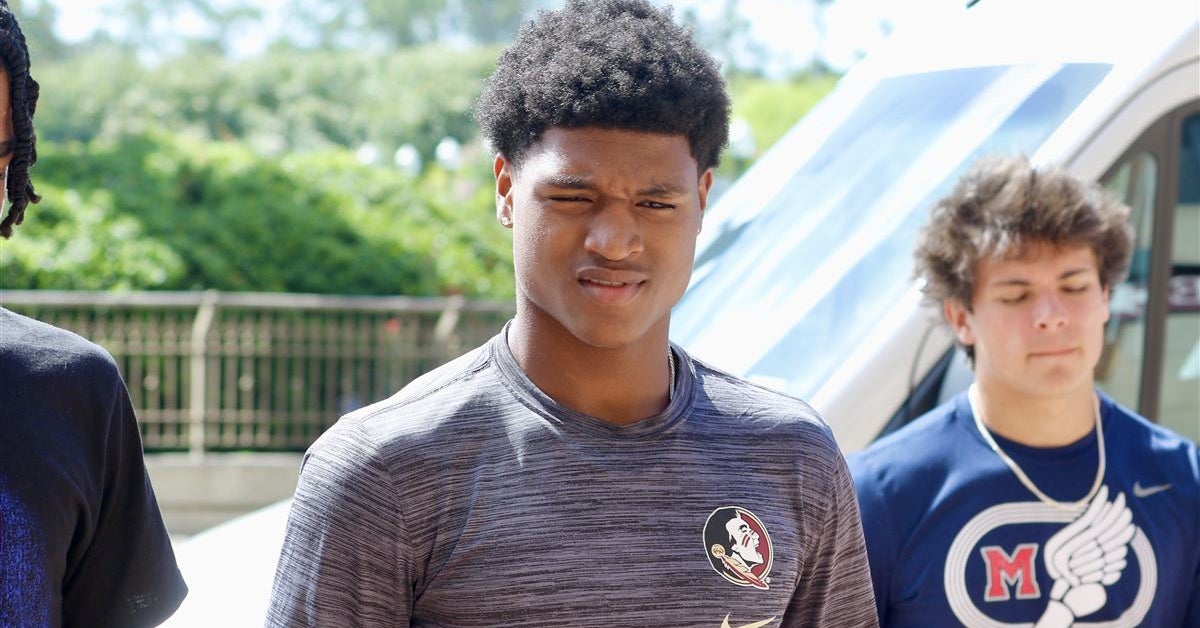 After Florida State official visit, four-star DB Shamar Arnoux will ...